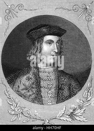 Edward IV, portrait. First Yorkist King of England from 1461 until 1470 ...