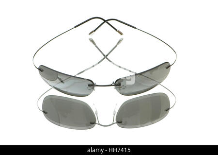 Stylish sun glasses on highly reflective background Stock Photo - Alamy