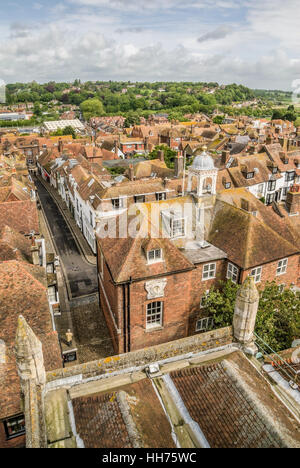 Medieval Architecture In Rye UK Stock Photo - Alamy