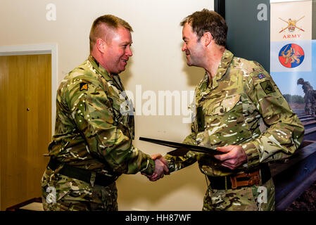 Upavon, UK, 17th January 2017. Lieutenant General Patrick Sanders CBE ...