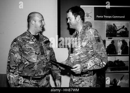 Upavon, UK, 17th January 2017. Lieutenant General Patrick Sanders CBE ...