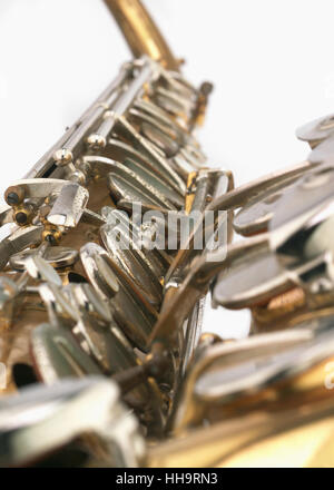 music, vintage, rust, patina, saxophone, old, measure, instrument ...