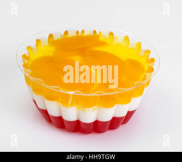 Multi-color jelly in plastic molds Stock Photo - Alamy