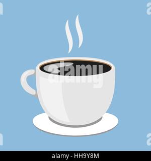 hot coffee cup Stock Vector Image & Art - Alamy