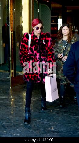 Ruby Rose shops at Gucci Featuring: Ruby Rose Where: Beverly Hills ...