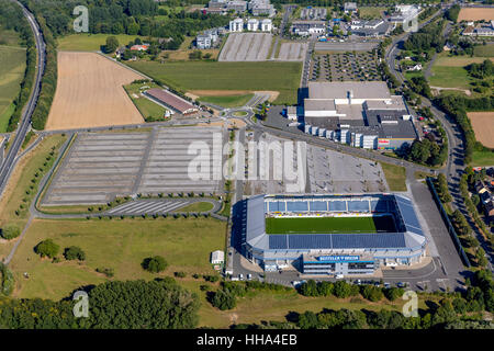 Benteler Arena, soccer stadium in Paderborn, home ground of second ...
