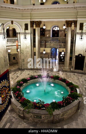 The Legislative Assembly building, Edmonton, Alberta, Canada. Portrait ...