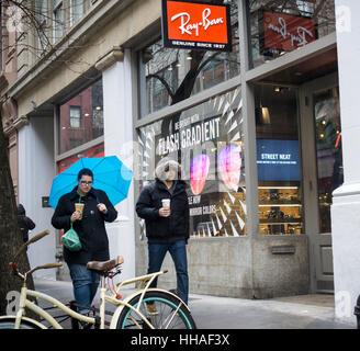 Luxottica's Ray-Ban flagship store in Soho in New York on Tuesday ...