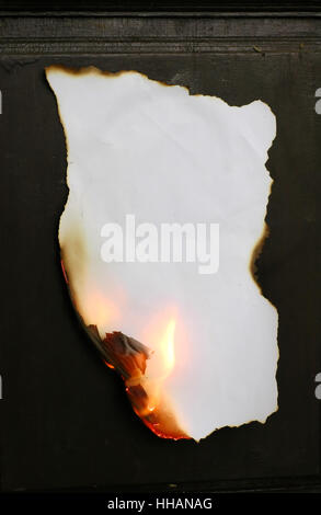 burning, sheet of paper, paper, smoke, smoking, smokes, fume, model ...