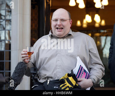 Doug Paulley, from Wetherby, West Yorkshire, outside the Supreme Court ...