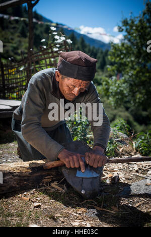 [Tamang traditional costume Nepal] Stock Photo - Alamy