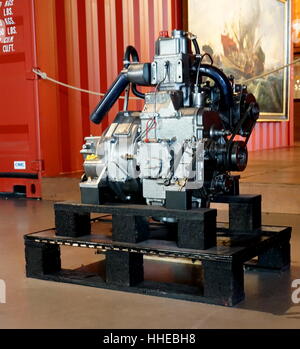 Yanmar Marine diesel engine model SB 12 (12HP), manufactured in Japan ...