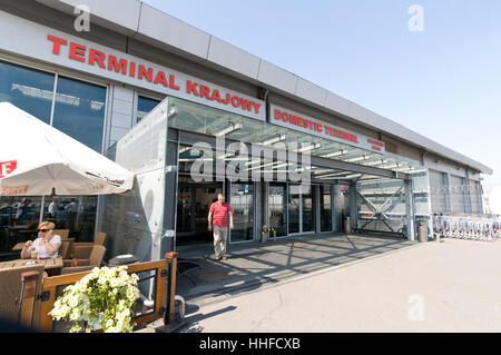Domestic Terminal at John Paul II International Airport Kraków–Balice ...