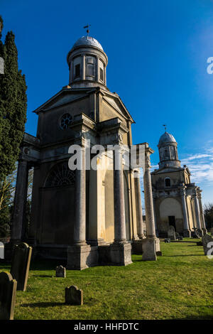 Mistley Towers twin towers neoclassical style architect Robert Adam ...
