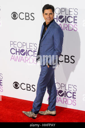 John Stamos at the People's Choice Awards 2017 at the Microsoft Theater ...
