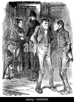 Poor house (workhouses) in England 1833 Stock Photo - Alamy