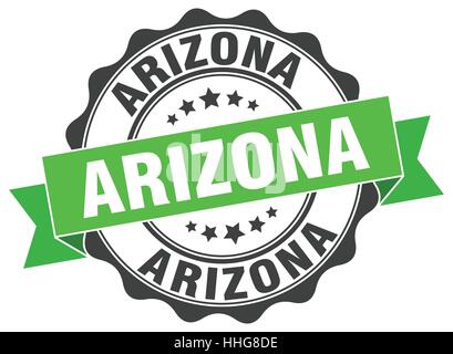 Arizona round ribbon seal Stock Vector Image & Art - Alamy