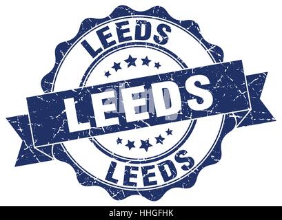 Leeds round ribbon seal Stock Vector Image & Art - Alamy