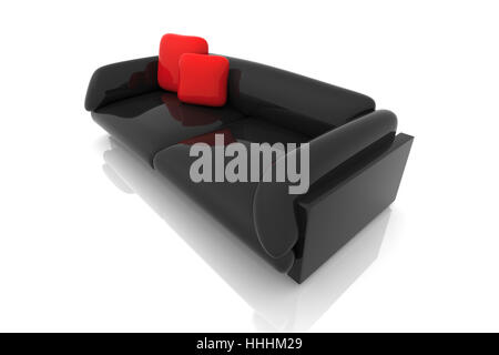furniture, graphic, modern, modernity, soft, illustration, seat, couch ...