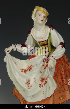 Rosenthal Gustav Oppel Porcelain Figurine 1517 Rococo Dancer Stock ...