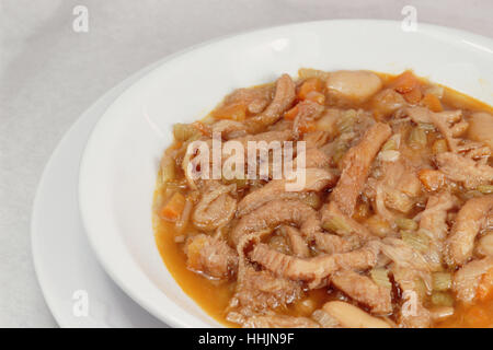 Italy, Lombardy, Trippa, Italian Tripe Soup Stock Photo - Alamy