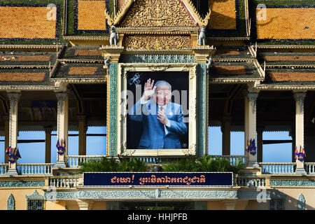 The Royal Family ( Portrait of King Norodom Sihanouk and Norodom Stock ...