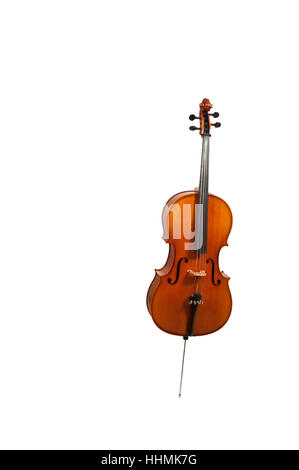 Beautiful wooden musical instrument known as the cello Stock Photo - Alamy