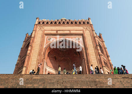 Buland Darwaza, Gate of Magnificence, Great Gate, Fatehpur Sikri, India ...
