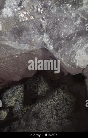 Stone Cristal Metallic textures. Backgrounds Stock Photo - Alamy