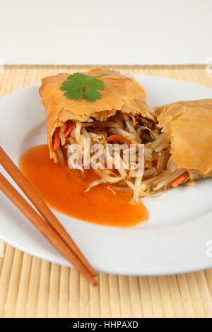 food, aliment, asiatic, chinese, egg roll, thai, restaurant, food ...