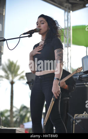 Emily Estefan performing at the Y100's iHeartRadio Jingle Ball 2016 at ...