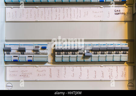 Domestic fuse box Stock Photo: 43974288 - Alamy