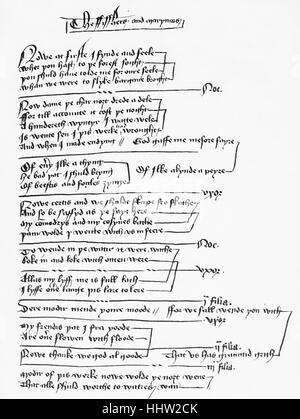 Mystery Play in medieval / middle ages . drawing by David Jee, from ...