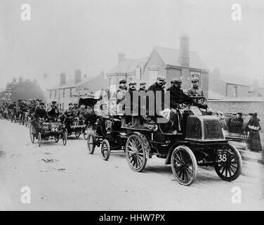 1900 Thousand Mile Trial, Daimler Wagonette Stock Photo - Alamy