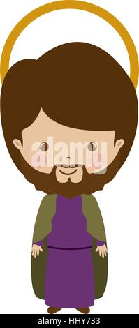saint joseph cartoon Stock Vector Image & Art - Alamy