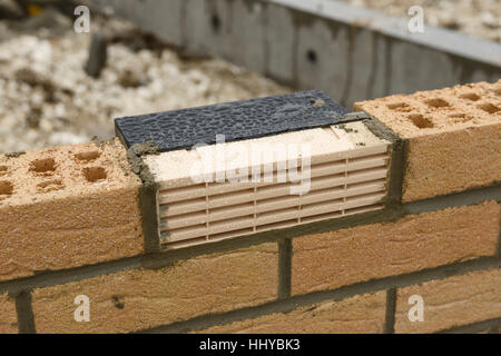 air brick in brick wall for ventilation Stock Photo - Alamy