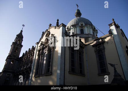 Holy Trinity Cathedral Ethiopian orthodox christian church with ...