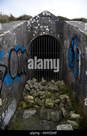 High Angle Battery, The Verne, Portland, Dorset, UK Stock Photo - Alamy