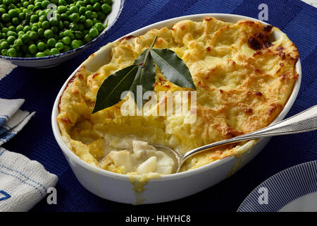 fish pie mash seafood Stock Photo - Alamy