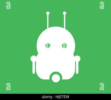 Cyber Robot Mascot Design Stock Vector Image & Art - Alamy