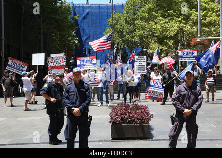 Party for Freedom organised a protest in Penrith to the west of Sydney ...