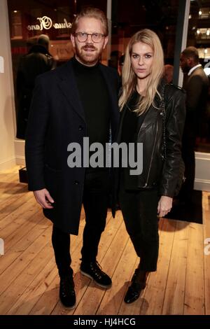 Guests attend Joshua Kane Flagship Store launch party Featuring: Oliver ...