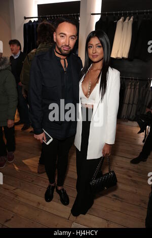 Guests attend Joshua Kane Flagship Store launch party Featuring: Oliver ...