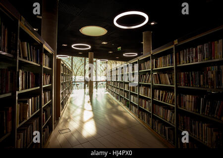 Birmingham Library. Interior view of the Birmingham Library ...