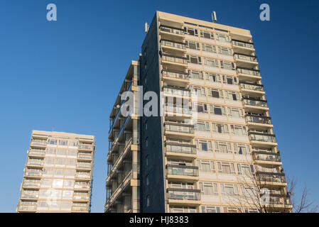 High rise council flats in Westbourne Green and Ladbroke Grove area of ...