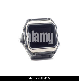 Smart watch isolated on white background Stock Photo - Alamy