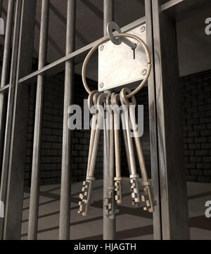 inside, door, brig, jail, crime, cell, villain, brick, empty, offender ...