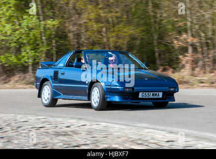 1989 Mk1 Toyota MR2 mid engine T top sports car Stock Photo: 131798662 ...