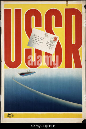 See USSR (Travel poster Stock Photo - Alamy