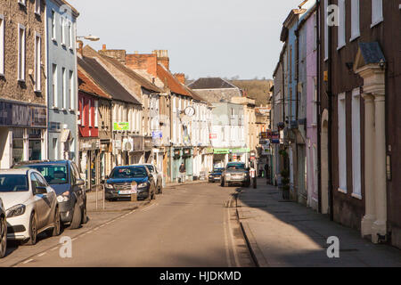 Town Street, Shepton Mallet, Somerset, England Stock Photo: 8299890 - Alamy